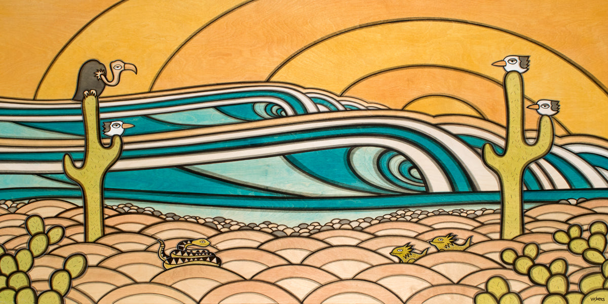 In Baja • Print – Joe Vickers Art